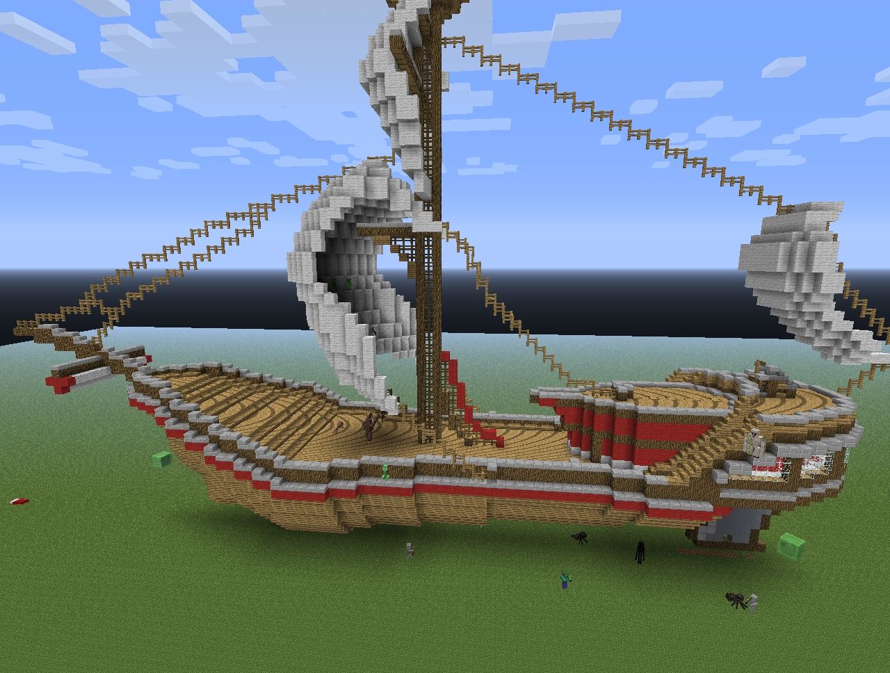 Exploring Voyage Vessel Minecraft Map
