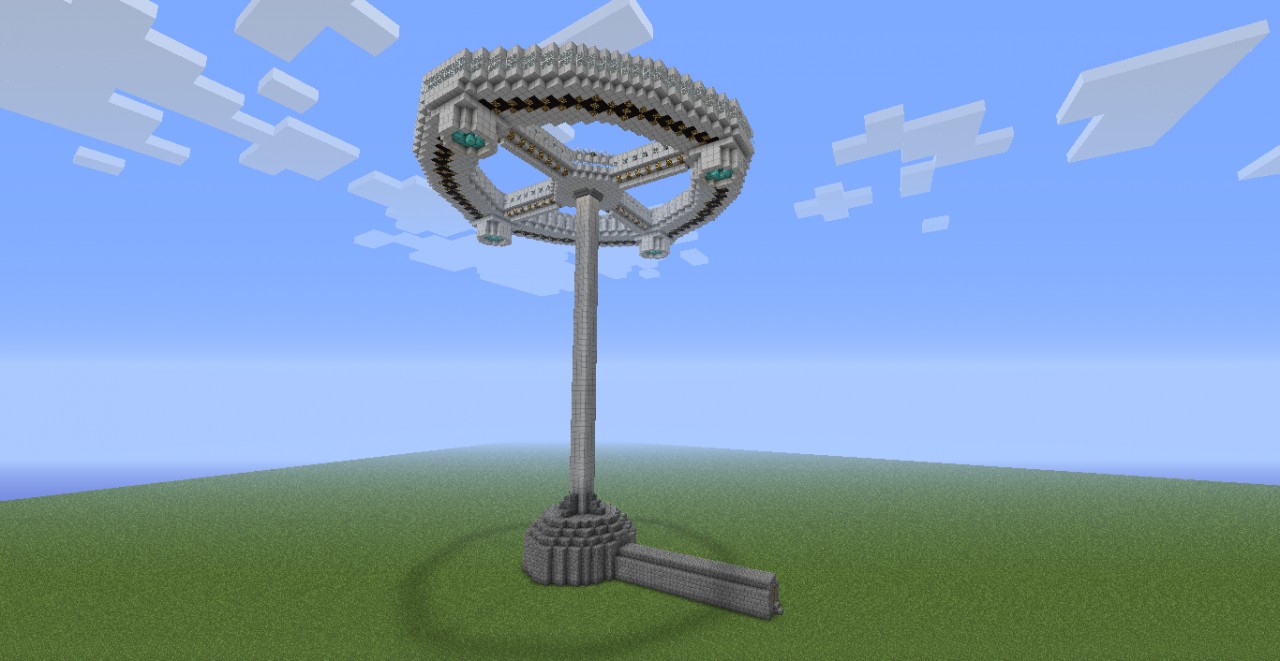 Circular SpaceStation Minecraft Map
