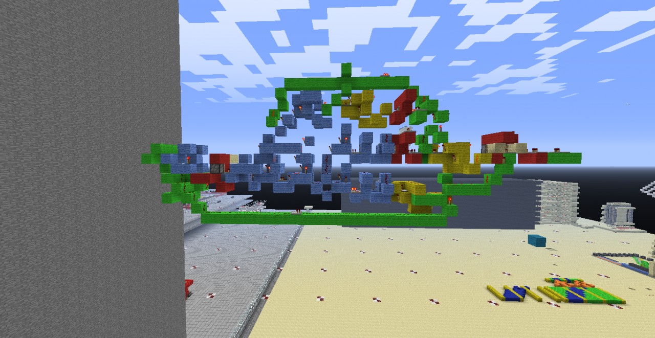 16 bit Hack CPU Minecraft Map