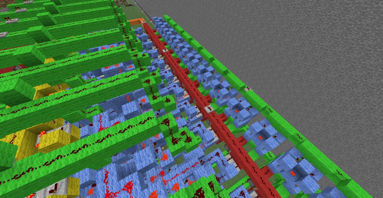 16 bit Hack CPU Minecraft Map