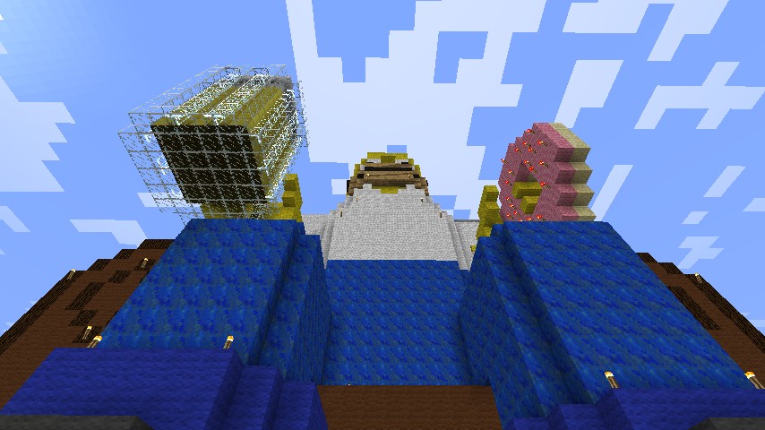 The Temple of Homer Minecraft Map
