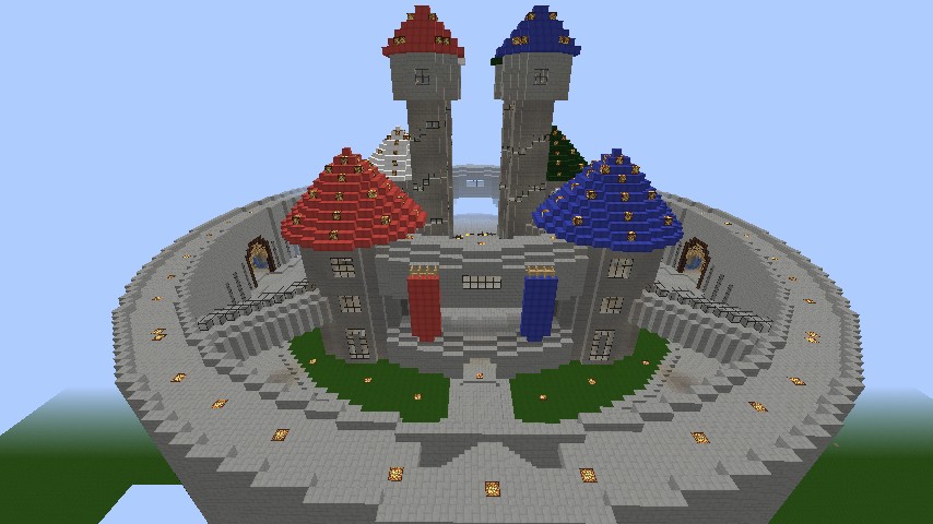 4 Tower Elemental Castle Minecraft Map