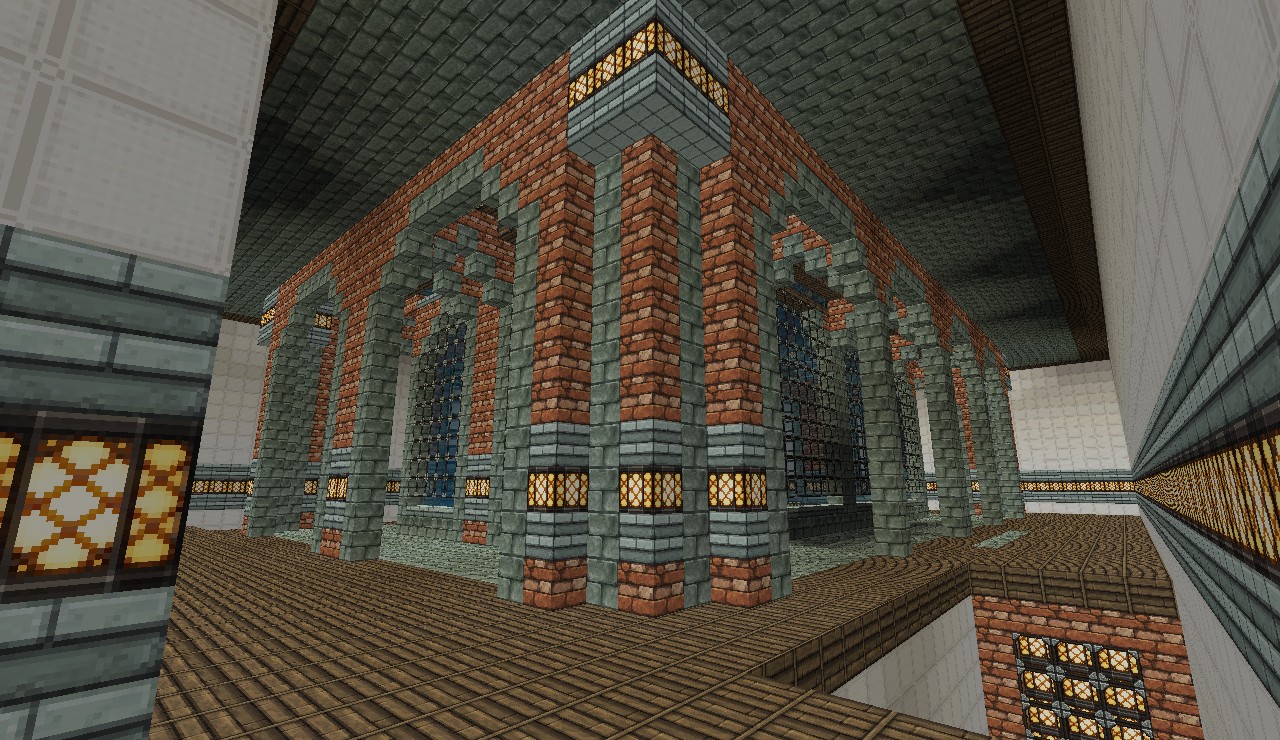 Steampunk map update "the city of Brickhaven" Minecraft Map