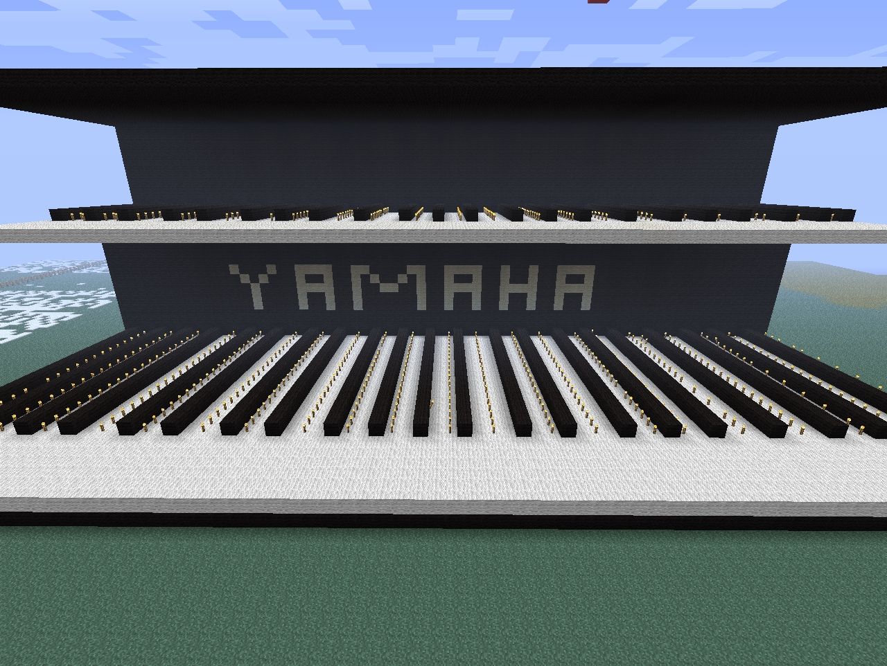Piano Minecraft Map