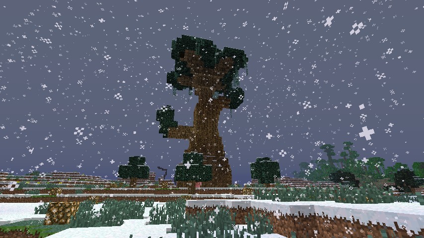 My Hand Built Tree On Survival Minecraft Map