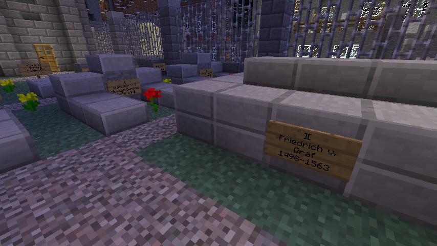 Stonegarden | Curchyard | Friedhof Minecraft Map