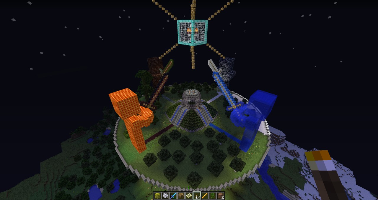 Elements-spawn Minecraft Map