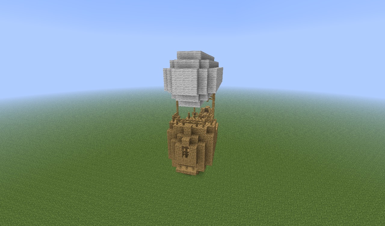 Zeppelin for zeppelin mod. Minecraft Map