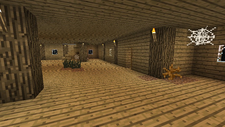 Cabin fever - zombie apocalypse swamp house Minecraft Map