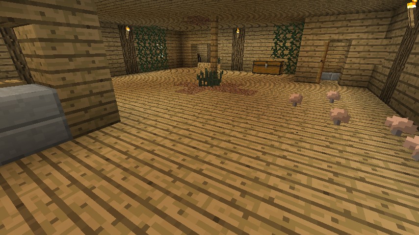 Cabin fever - zombie apocalypse swamp house Minecraft Map