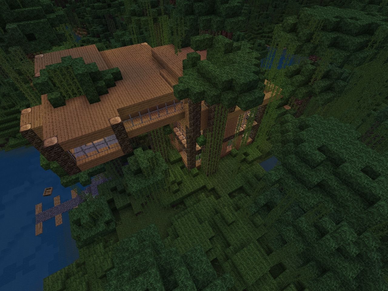 Modern Treehouse Minecraft Map
