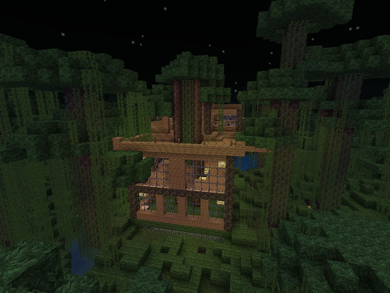 Modern Treehouse Minecraft Map