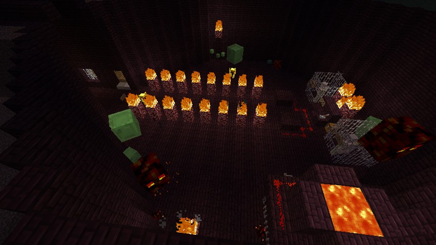 The lair of Daemon Beaste Minecraft Map