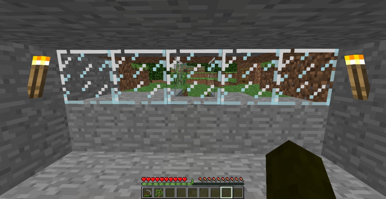 small underground bunker Minecraft Map