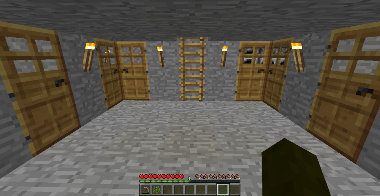 small underground bunker Minecraft Map