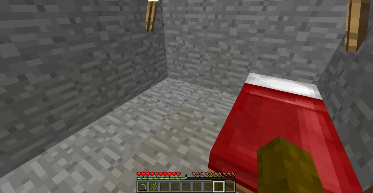 small underground bunker Minecraft Map