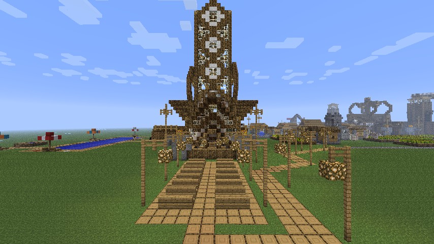 My first Minecraft build Minecraft Map