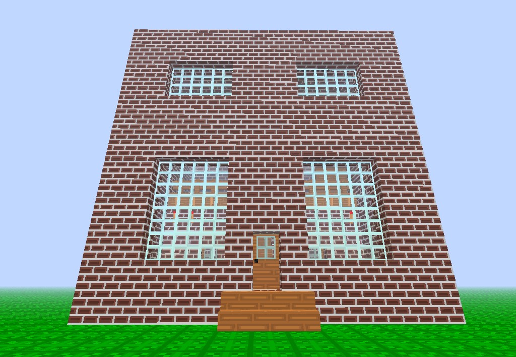 Brick House [Big] Minecraft Map