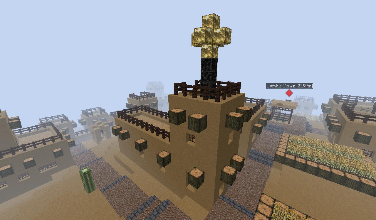 Tumble Down Dessert Village Minecraft Map