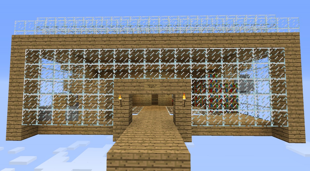 Skybox! (Small Scale Spleef Arena) Minecraft Map