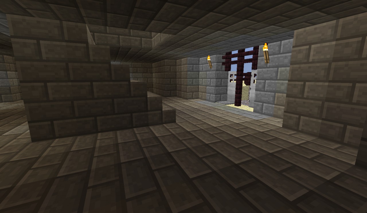 The Pig farm and city castel Minecraft Map