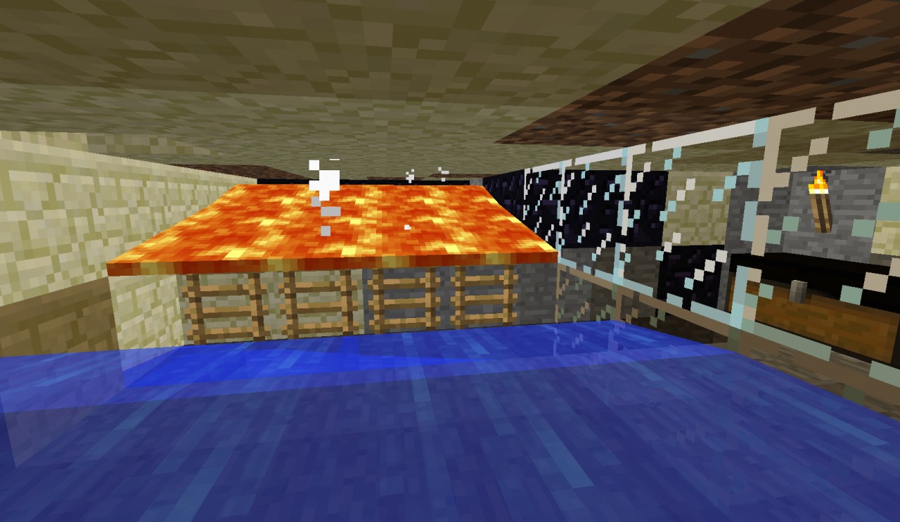 The Pig farm and city castel Minecraft Map