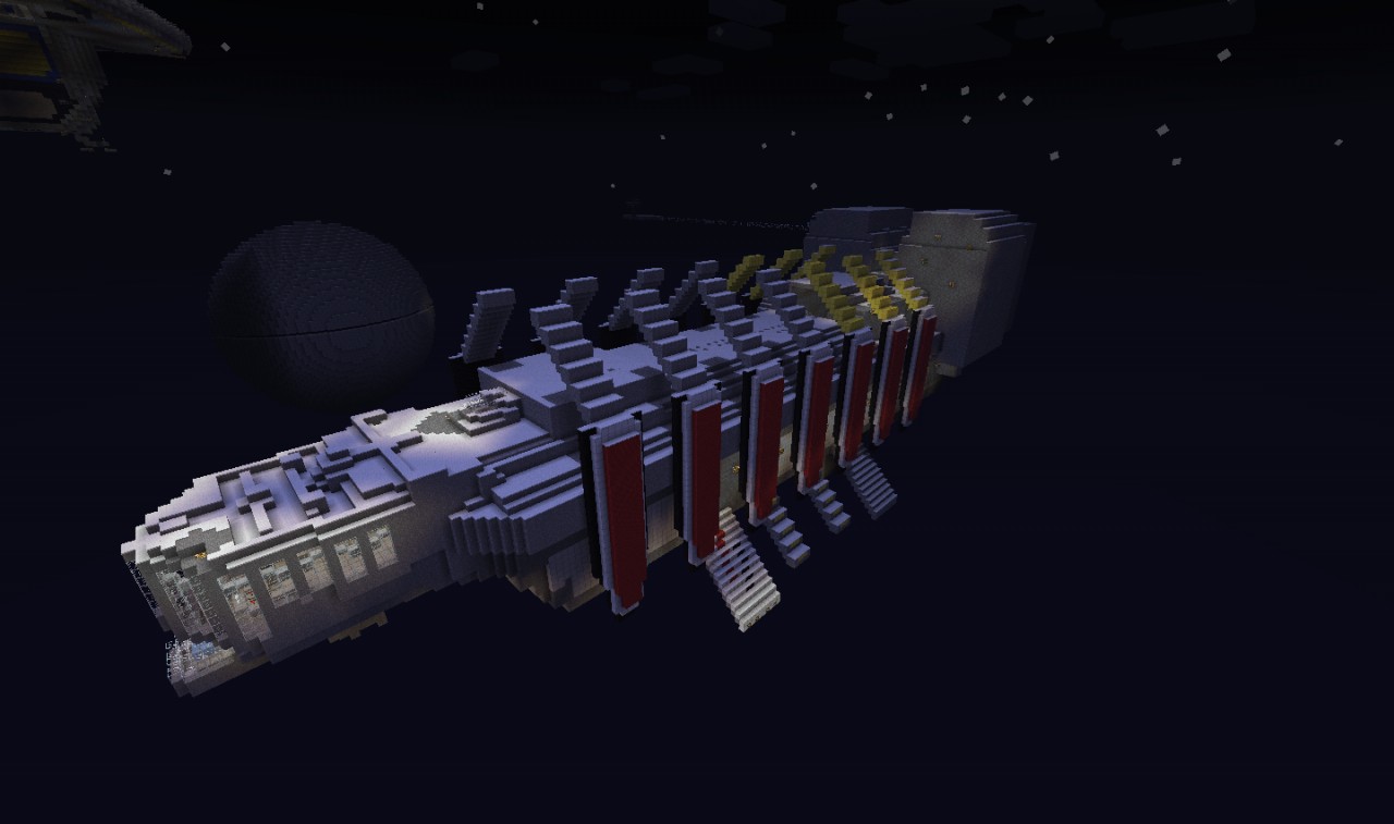 Interstellar Freighter Minecraft Map