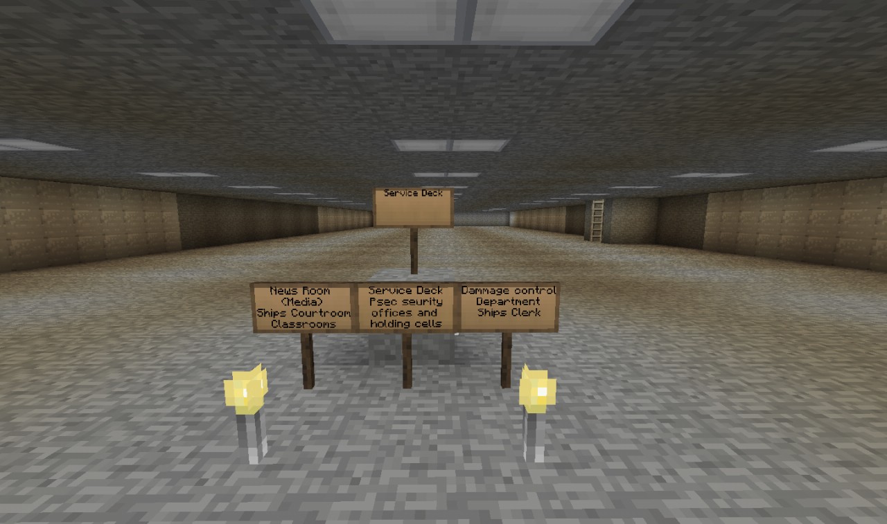 Interstellar Freighter Minecraft Map