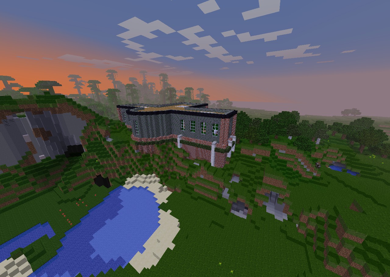 3 Story Brick Home Minecraft Map