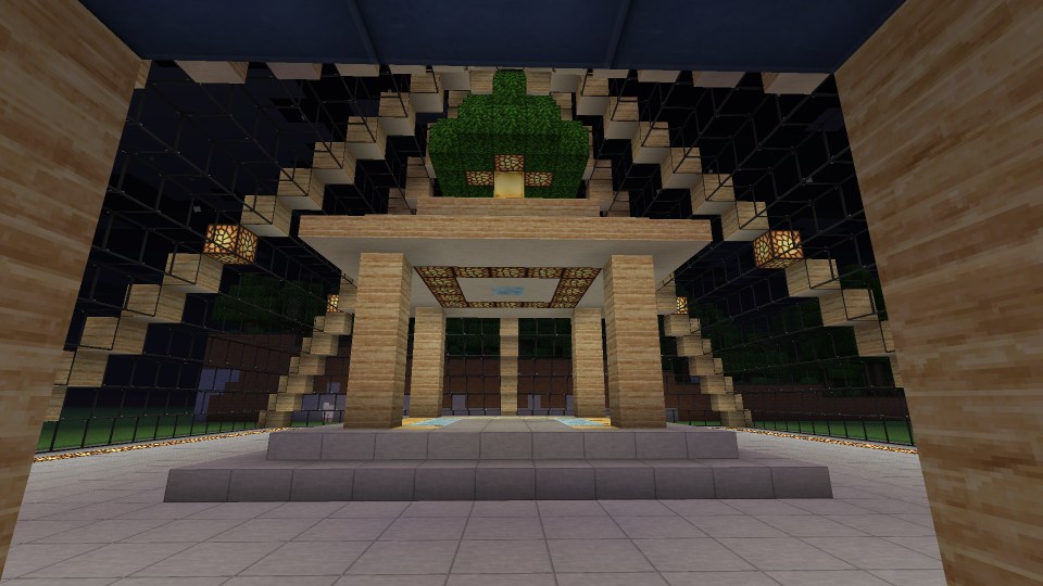 Server Spawn - Modern Pyramid by Morecraft.pl Minecraft Map