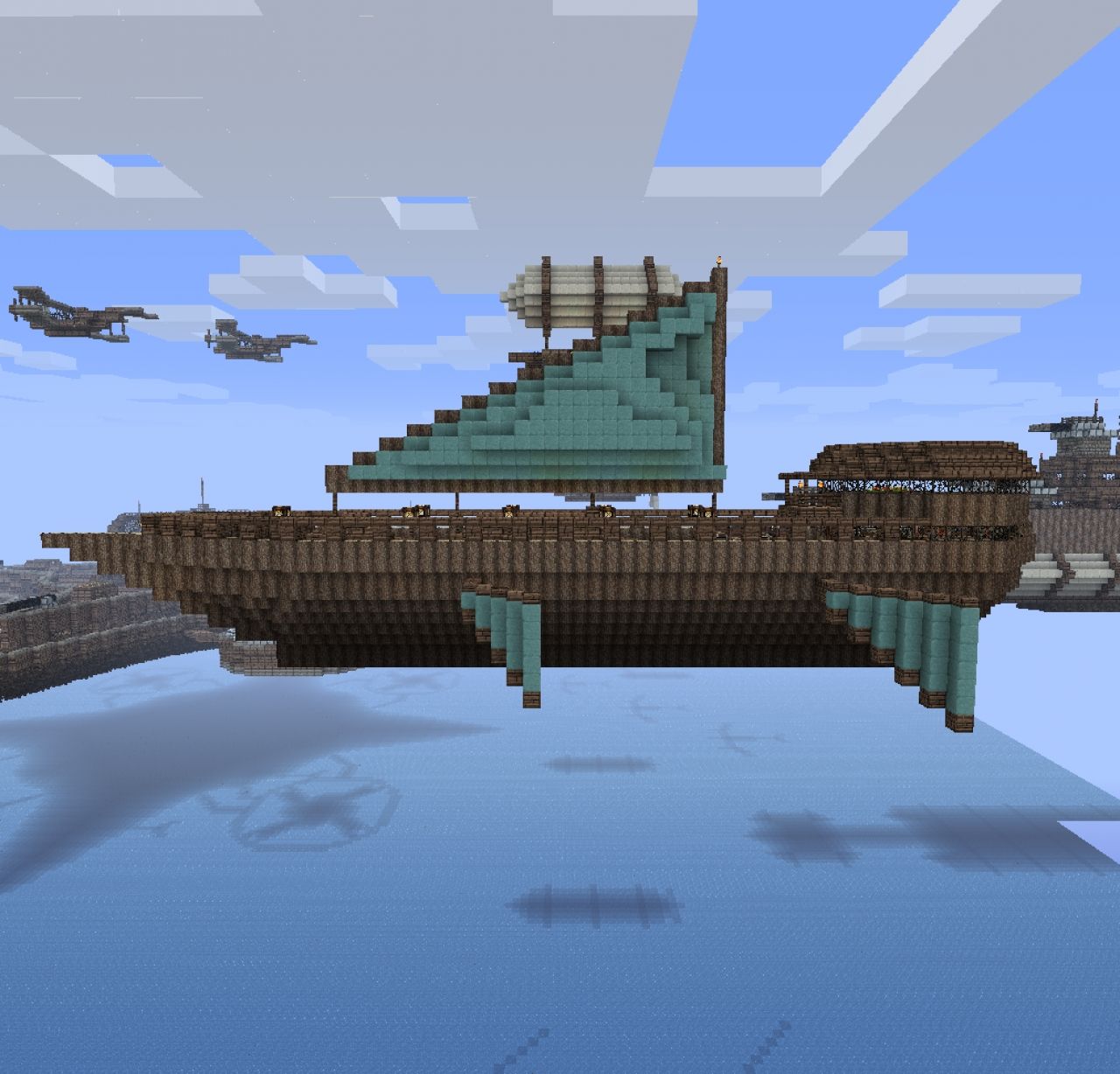 Europa Carrier Long Sail Minecraft Map