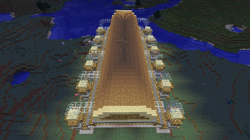 My Temple Built On Survival Sever Minecraft Map