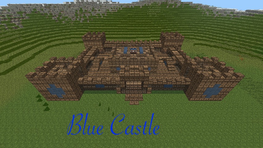 [CTF] Castle Defense- Red vs Blue Minecraft Map