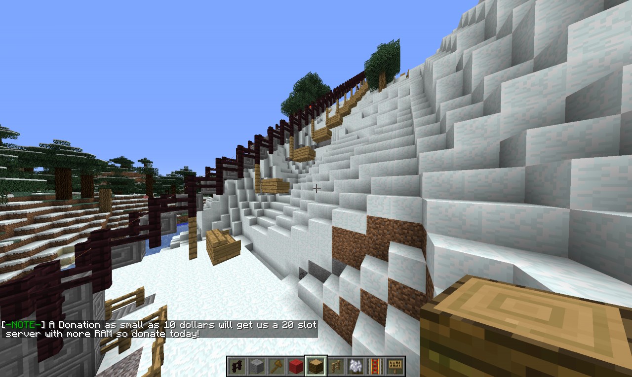 SillyServer Skiing!!!! Minecraft Map