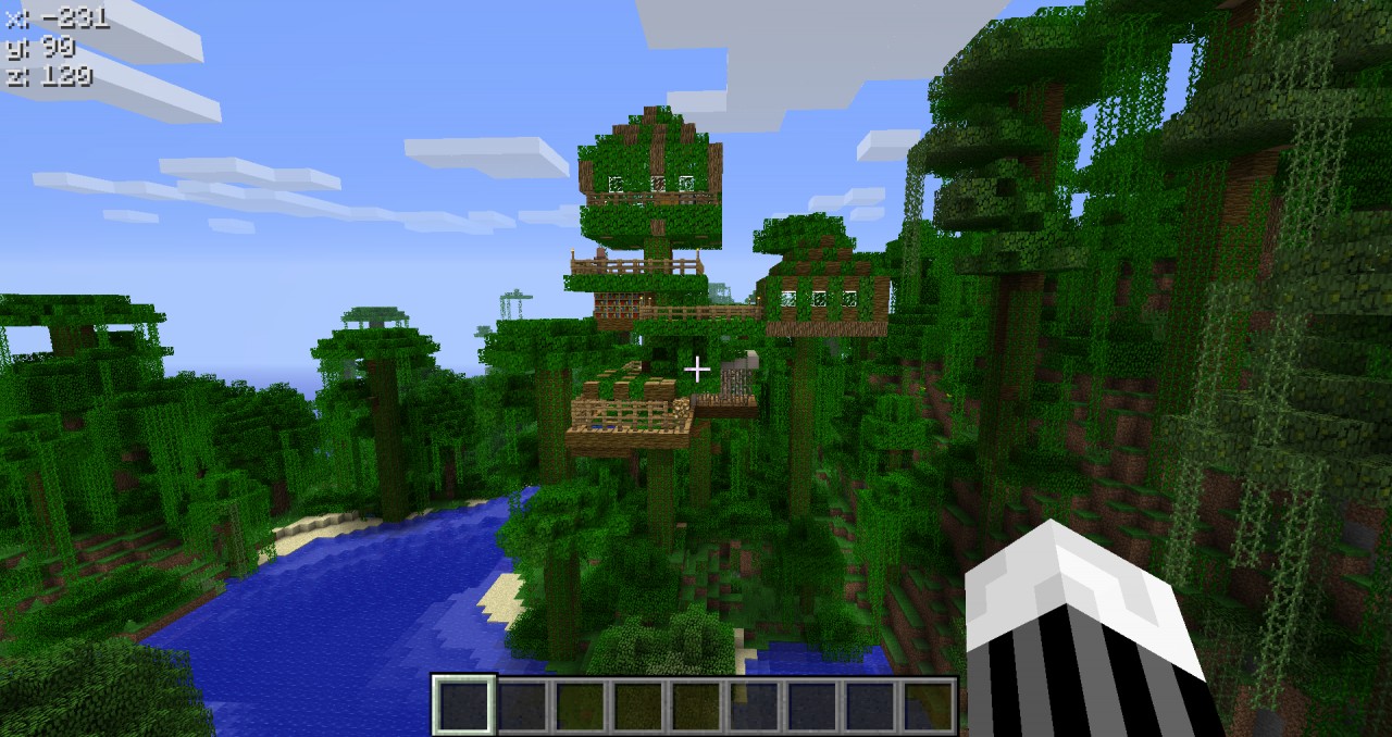 Tree House Minecraft Map