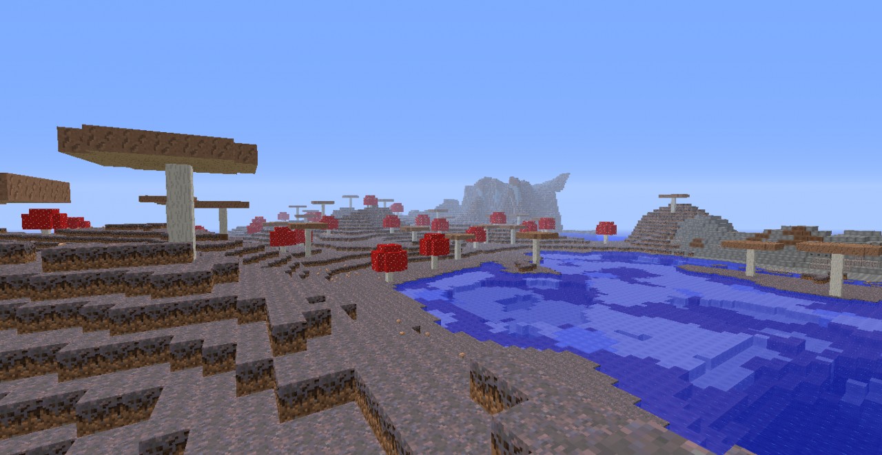 Mooshroom Island Spawn 1.2.3 Minecraft Map