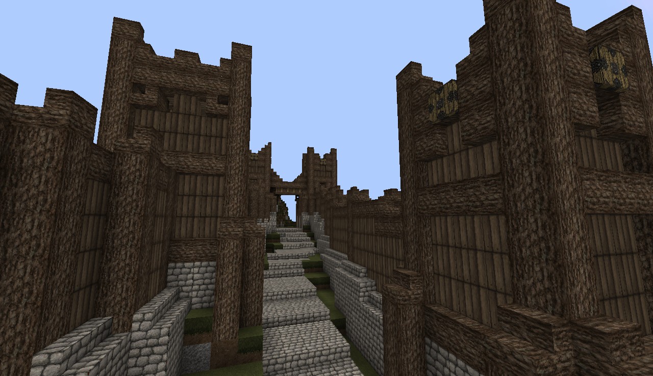 Medieval city hall - Edoras Minecraft Map