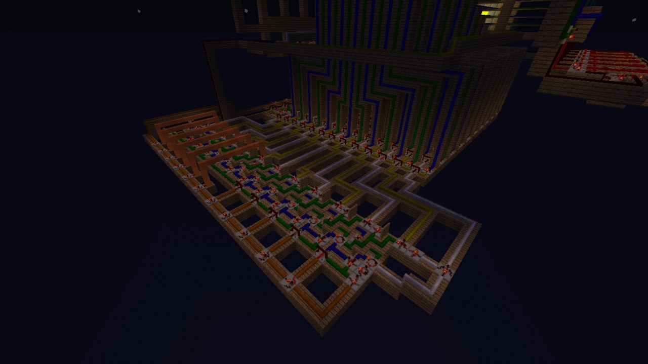 minecraft pong using redpower Minecraft Map