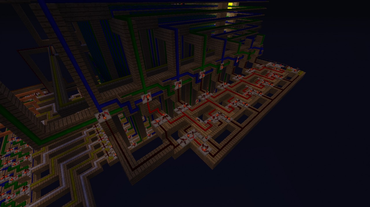 minecraft pong using redpower Minecraft Map