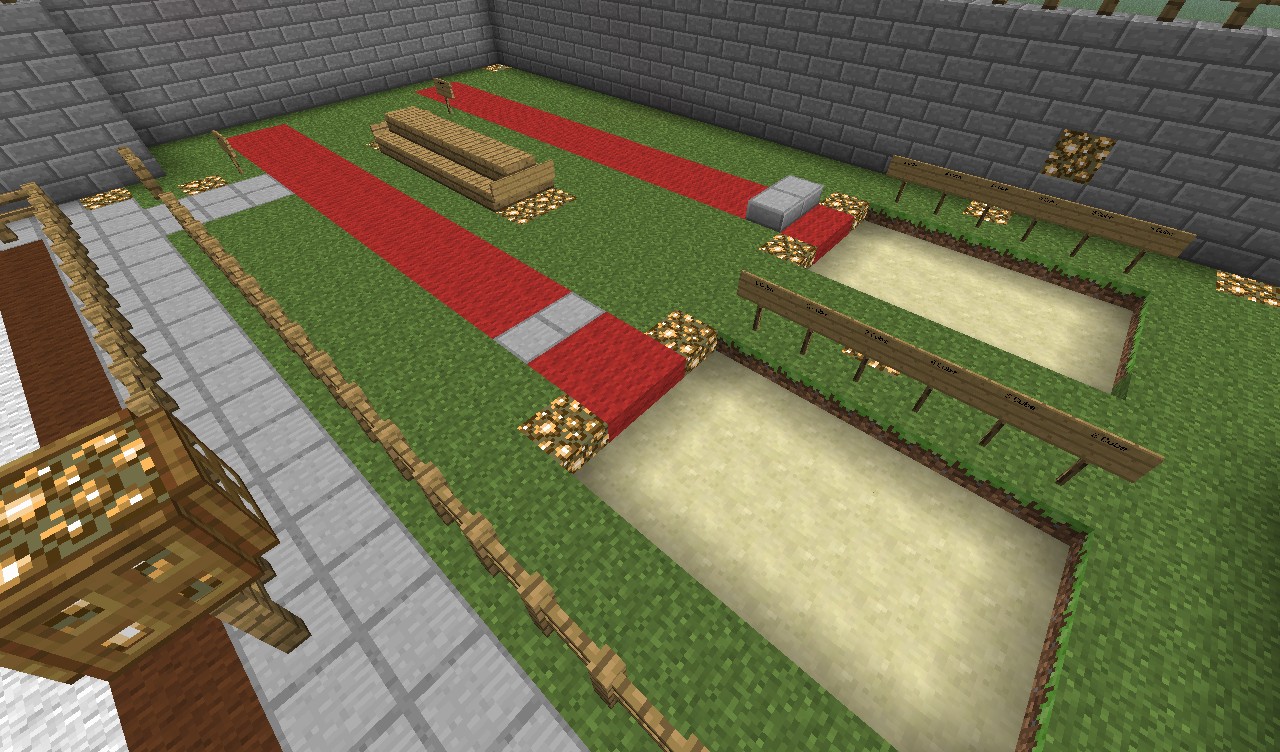 Track and Field Arena Minecraft Map