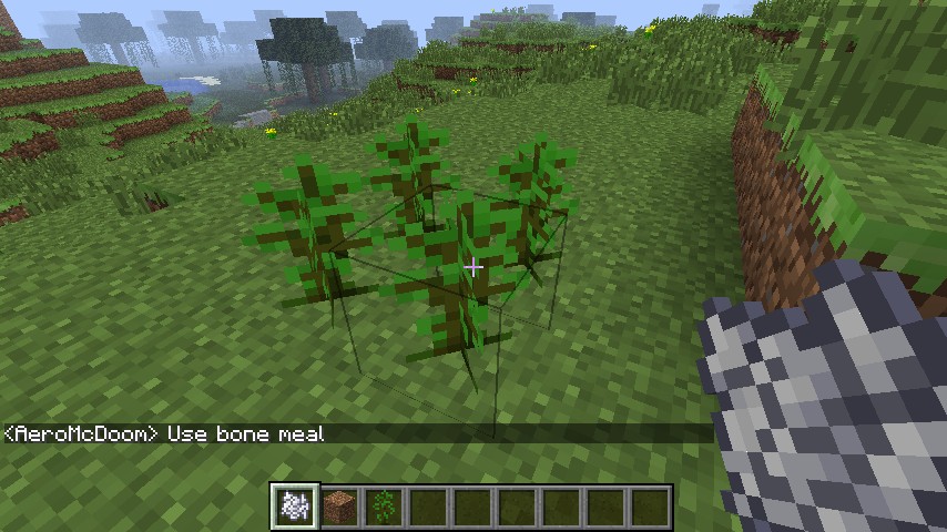 How to make a jungle tree. Minecraft Map