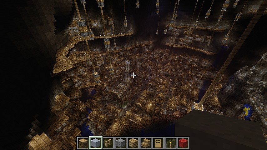 wooden castle Minecraft Map