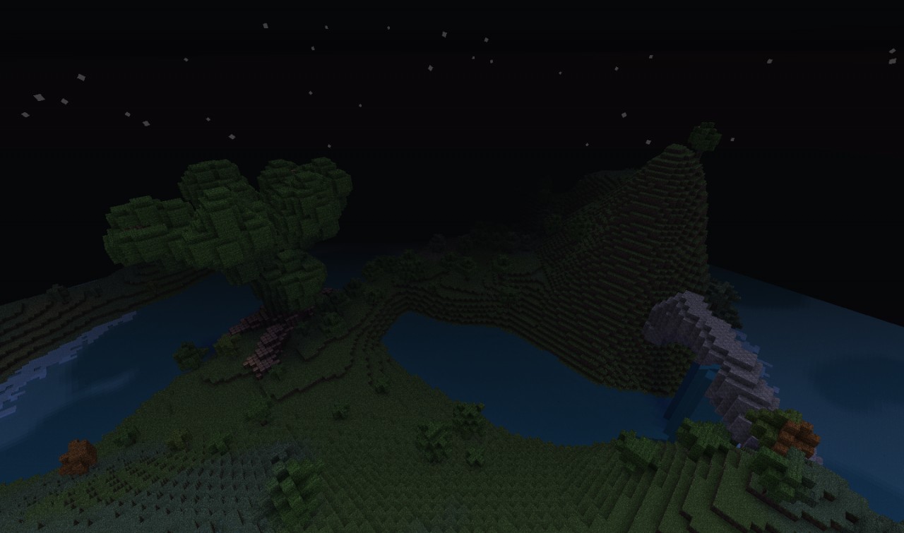 Custom Survival Island Minecraft Map