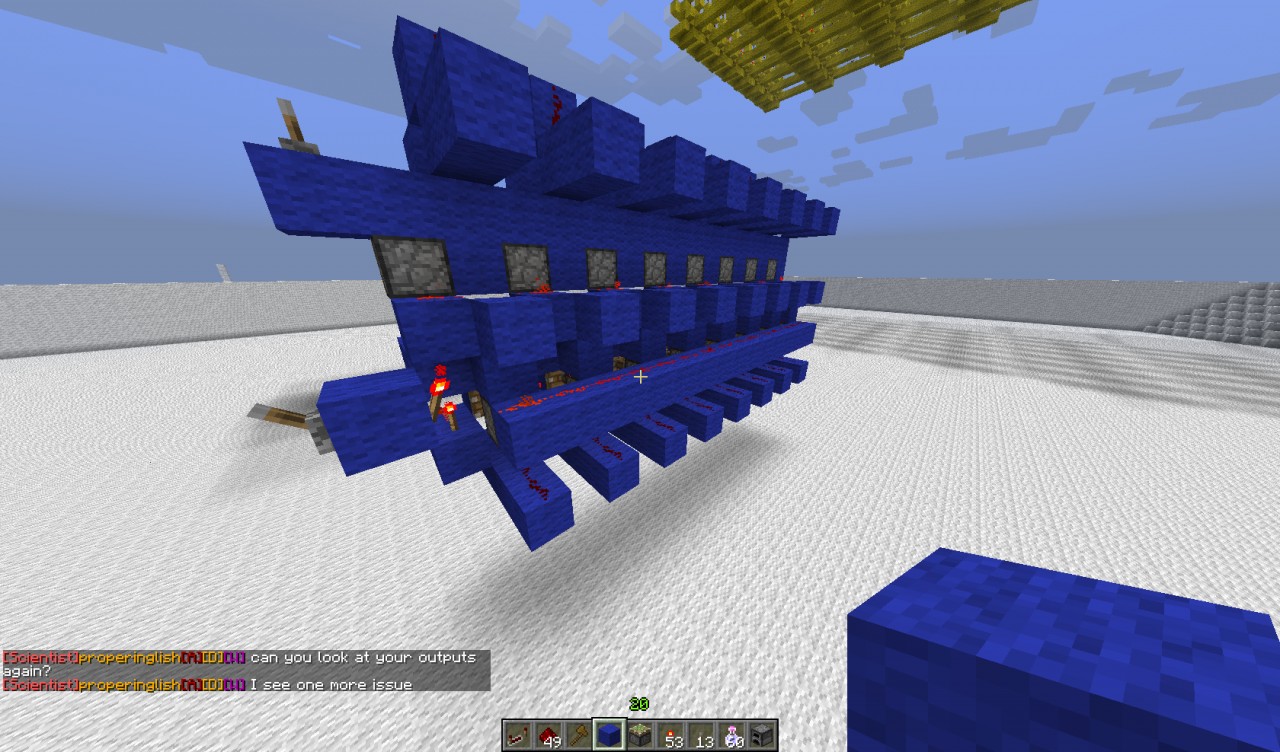 Small 8 bit Ram Cell Minecraft Map