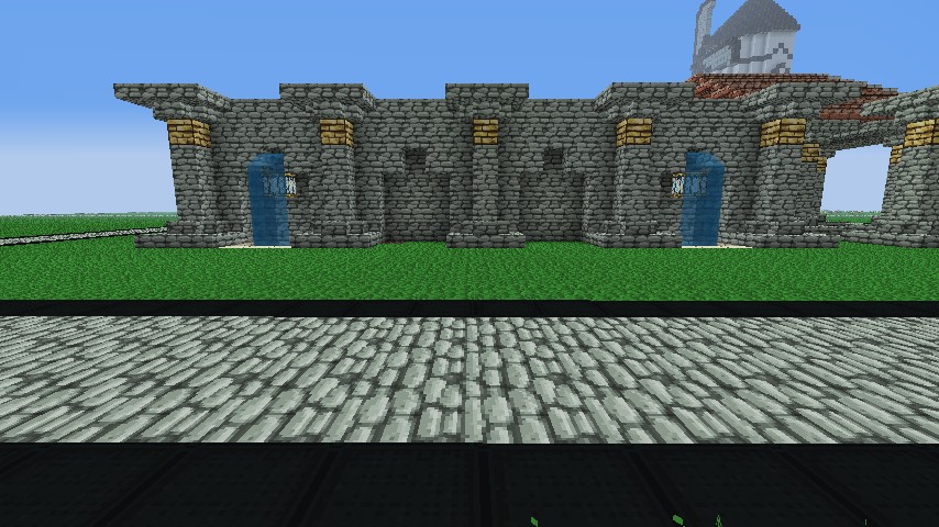 Roman Courtyard Minecraft Map