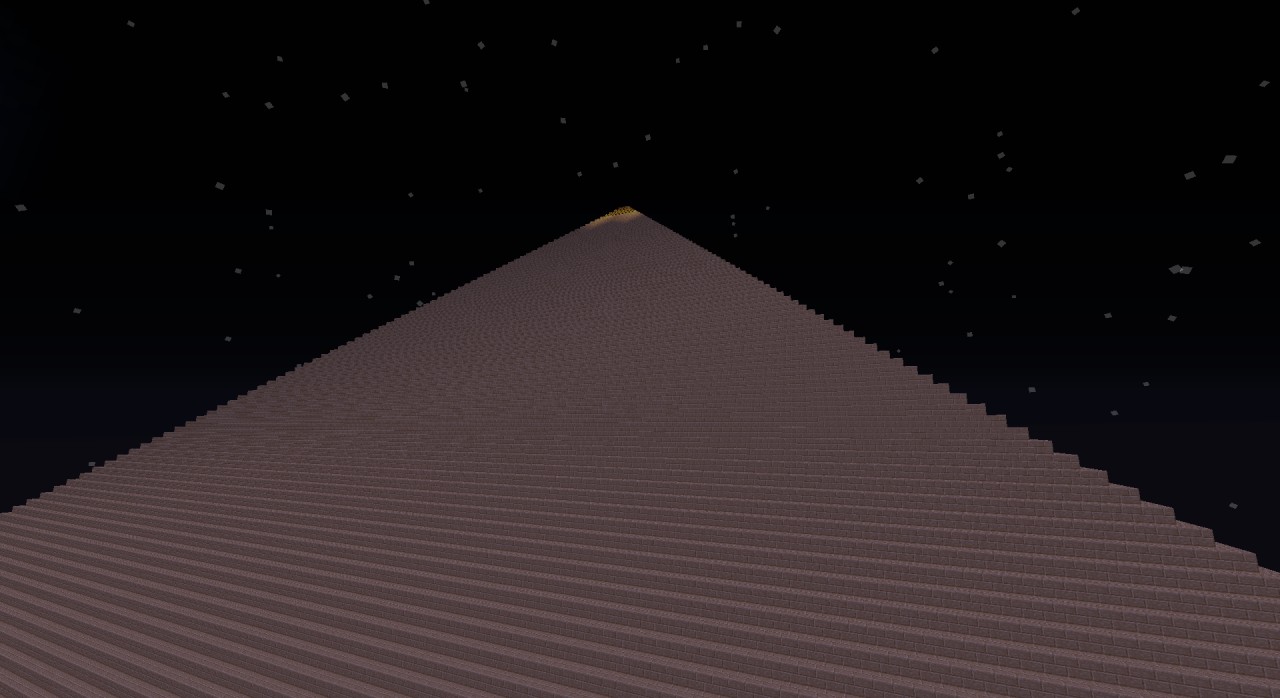 The pyramid of Giza Minecraft Map