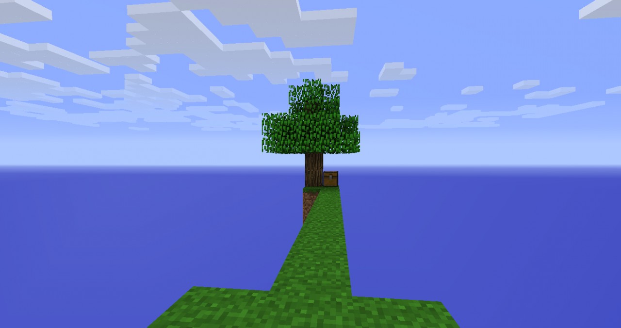 2 Block Survival Minecraft Map