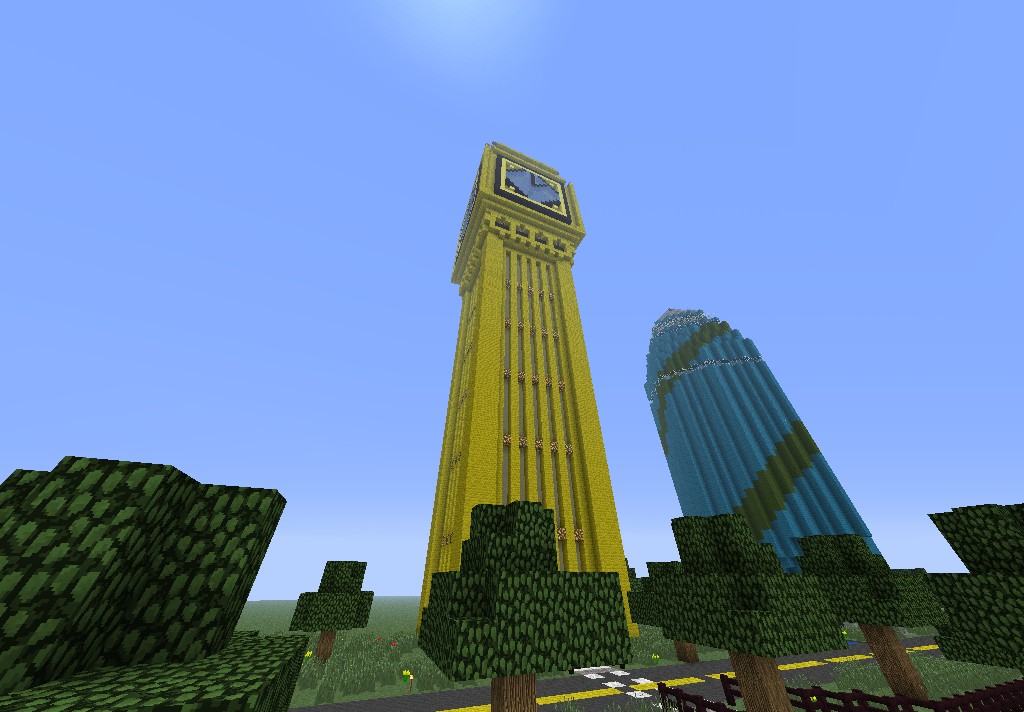 Big Ben & The Gherkin Minecraft Map