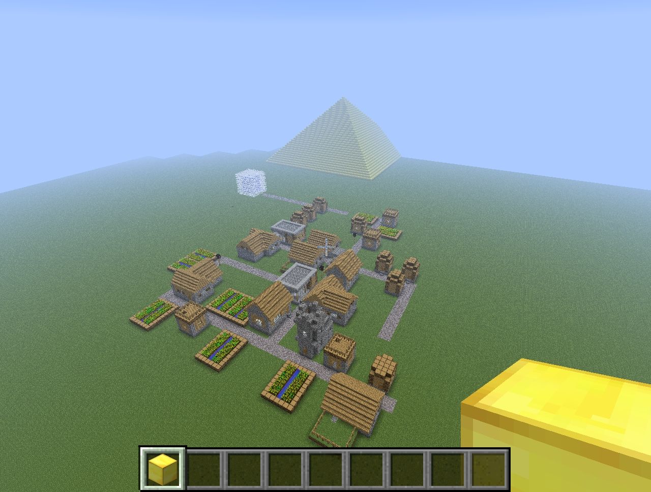 MASSIVE PYRAMID Minecraft Map
