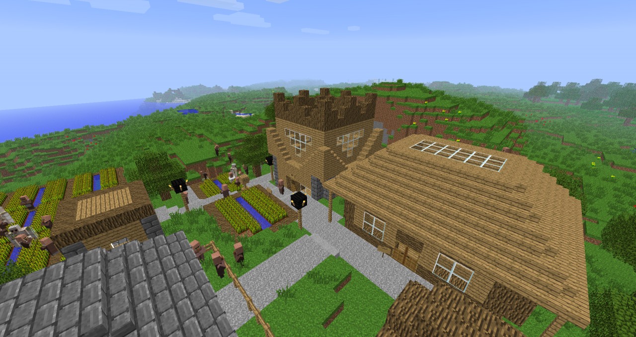The big village (Challenge) Minecraft Map